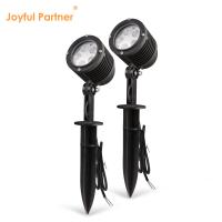 China DC24V Garden Spot Lights 5W 10W Outdoor Powder Coating Housing Single Color 3000K Plastic Spike For Trees for sale