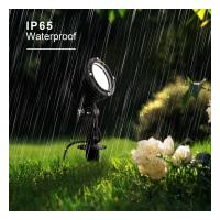 China DC24V Garden Spot Lights 5W 10W Outdoor Powder Coating Housing Single Color 3000K Plastic Spike For Trees for sale