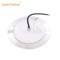 China LED Underwater Swimming Pool Light IP68 Super Thin 7.5mm AC12V 316 Stainless Steel RGBW SMD With Remote for sale