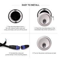 China 1W Aluminum Housing Wall Lights Weather-Resistant Downward 60° IP65 Waterproof For Outdoor Use for sale