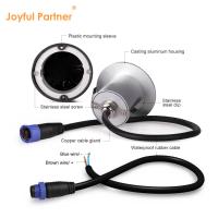 China 12VDC/24VDC Outdoor Wall Light Casting Aluminum Housing Round Shape IP65 Waterproof for sale