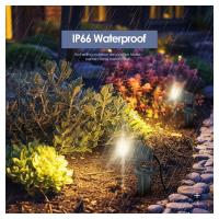 China CREE COB 12V LED Spike Lights Aluminum Body IP65 Waterproof Low Voltage 6W For Walkway for sale