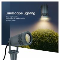 China IP65 Waterproof Spotlight Outdoor Lights High Brightness 3500K Warm White 10W CREE LED  For Garden Trees for sale