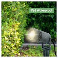 China IP65 Waterproof Spotlight Outdoor Lights High Brightness 3500K Warm White 10W CREE LED  For Garden Trees for sale
