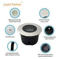 China Outdoor Led Deck Lighting IP67 Full customization Diffused Tempered Glass DC24V For Gardens Paths for sale