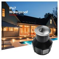China IP67 Recessed Semi Shading Round RGB Warm White Side Emitting Underground Buried Inground Light for sale