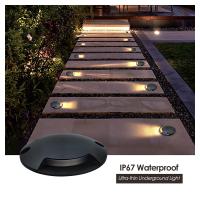 China Led Underground Lights Pure Aluminum 6063 IP67 Waterproof SMD 2835 Warm White For Outdoor Pathway for sale