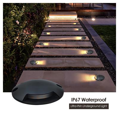 China Led Underground Lights Pure Aluminum 6063 IP67 Waterproof SMD 2835 Warm White For Outdoor Pathway for sale