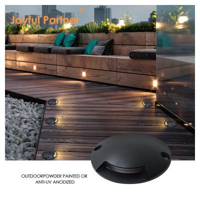 China IP67 Inground Deck Light Mini Small Size 1W Aluminum Material DC24V For Theme Park Garden for sale