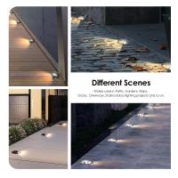China 1W Recessed Step Light Ultra Thin DIA70MM H14MM DC24V 3000k Warm White For Outdoor Lighting  for sale