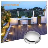 China 1W Recessed Step Light Ultra Thin DIA70MM H14MM DC24V 3000k Warm White For Outdoor Lighting  for sale