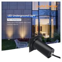 China COB LED Inground Lights Anti Glare IP67 Waterproof 6W 12V/24V Square Round Shape Aluminum Housing for sale