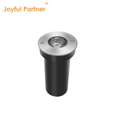 China Recessed Led Buried Light Square Round Shape Sliver Aluminum Housing Outdoor IP67 Modern Style for sale