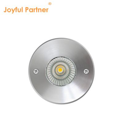 China 6W Square Underground Lights Outdoor IP67 Waterproof Recessed Mounted COB Black Aluminium for sale