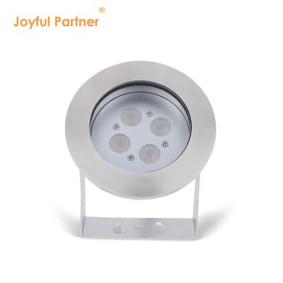 China Underwater Spot Light Stainless Steel Super Bright DIA115MM RGB For Swimming Pool Outdoor for sale