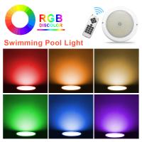 China LED Swimming Pool Light Remote Color Change 18W PAR56 Waterproof Wall Mounted for sale