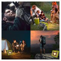 China Multifunctional Camping Light 12000MAH High Battery Capacity SMD 5054 LED Type-C Charging Port With ABS Material for sale