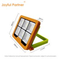 China Portable Led Work Solar Light 7200mAh Battery Rechargeable 5054 Epistar Led IP65 Waterproof With High Brightness for sale
