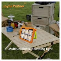 China Portable Led Work Solar Light 7200mAh Battery Rechargeable 5054 Epistar Led IP65 Waterproof With High Brightness for sale