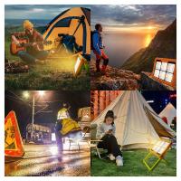 China IP65 Waterproof LED Solar Work Light 5054 Epistar LED 1000LM With 7500mAh Battary Rechargeable for sale
