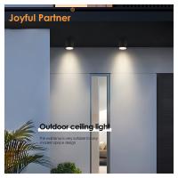 China LED Ceiling Light Surface Mounted Cylindrical Aluminum Housing AC 220V 8W 3000K For Hallway for sale
