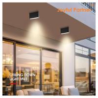 China LED Wall Light SMD Ceiling Surface Die-casting Aluminum 5W 10W Beam Angle 60 Degree 3000K Warm White For Front Gate for sale