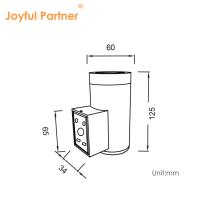 China Wall Light COB Cree LED 6W 10W Extruded Aluminium Body Tempered Glass Cover Waterproof DC 24V for sale