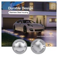 China Recessed Side Emitting Inground Lights IP67 Waterproof Mini Size CE RoHS Stainless Steel Cover for sale