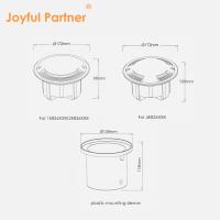 China Drive Over Inground Light IP67 Outdoor CREE COB LED 8W Aluminum Housing With Four Side Emitting for sale