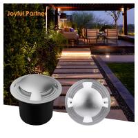 China Drive Over Inground Light IP67 Outdoor CREE COB LED 8W Aluminum Housing With Four Side Emitting for sale