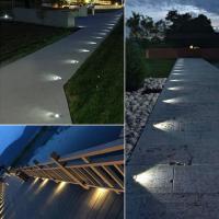 China LED Buried Side Light DIA55MM Ultra Thin 16+ Years Factory SS316 Cover For Sidewalk for sale