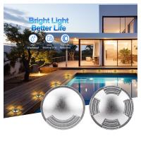 China LED Buried Side Light DIA55MM Ultra Thin 16+ Years Factory SS316 Cover For Sidewalk for sale