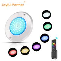 China LED PAR56 Pool Light Underwater Swimming Pool RGB Light Wall Mounted SMD LED With Color Box for sale