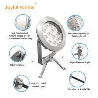 China Outdoor LED Spot Light Stainless Steel DMX512 RGBW 12W Support DMX Control For Inwater Use for sale