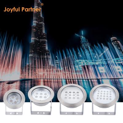 China Waterproof Underwater Spot Light Customized RGBW IP68 12W 24W 36W 48W For Underwater Application for sale