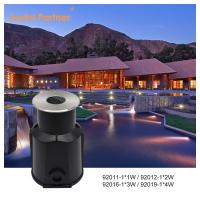 China Mini LED Swimming Pool Underwater Light Stainless Steel 316 12V/24V DC Warm White for sale