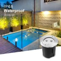 China Waterproof Underwater Led Light Stainless Steel 316 DC24V IP68 RGBW 4in1 With Asymmetrical Lens for sale