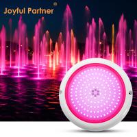 China PAR56 LED Pool Light RGB AC12V IP68 Resin Filled ABS+PC Material DIA152*26mm Beam angle 120 Degree for sale