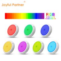 China PAR56 LED Pool Light RGB AC12V IP68 Resin Filled ABS+PC Material DIA152*26mm Beam angle 120 Degree for sale