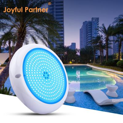 China ABS Pool Light Par56 IP68 18W 24W RGB SMD LED Color Changing 12VAC For Concret Pool for sale