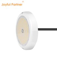 China LED Swimming Pool Light ABS Body Cold White Color IP68 Surface Mounted DIA180MM 10Pcs/CTN for sale