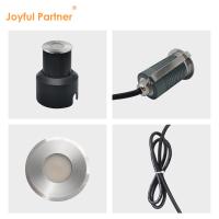 China LED Underground Lamps Stainless Steel 1W 2W AC/DC 2700K-6000K DIA38MM With Frosted Glass for sale