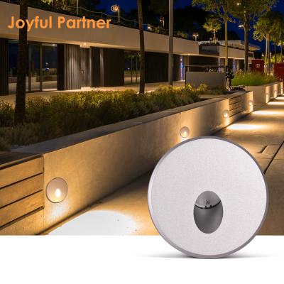 China 2W LED Recessed Light Warm White 3000K IP65 Powder Coating Finish With Plastic Mounting for sale