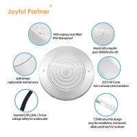 China Underwater Led Swimming Pool Lights 316 Stainless Steel 18W 25W SMD2835 Ultra Thin Resin Filled RGB Color for sale
