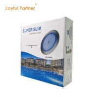 China Underwater Led Swimming Pool Lights 316 Stainless Steel 18W 25W SMD2835 Ultra Thin Resin Filled RGB Color for sale
