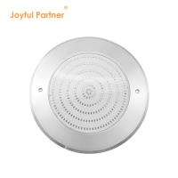 China LED Pool Light Ultra Slim Resin Filled DIA230MM AC/DC12V PC Transparent Cover Suport Customization for sale