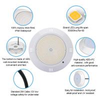 China Swimming Pool Lighting 25W High Quality Resin Filled 12V IP68 Warm White For Pool for sale