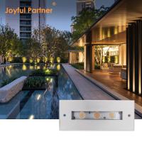 China SS316L Underwater Linear Pool Light Warm White LED L195MM 3W 6W DC24V Asymmetrical Lens for sale