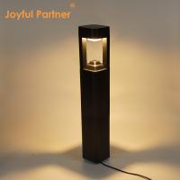 China Landscape Bollards Lighting AC110-265V Powder Coated Aluminum L120*W120*H300MM For Road Decoration for sale