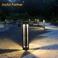China Garden Bollards Lights CREE LED 8W Power Coated Aluminum Height 600mm AC110-285V Single Color Dustproof for sale
